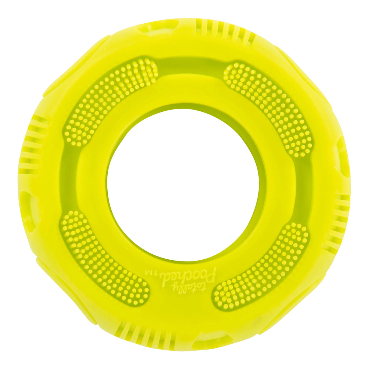 Totally Pooched Stuff'n Brush Tire, 5", Green – MessyMutts