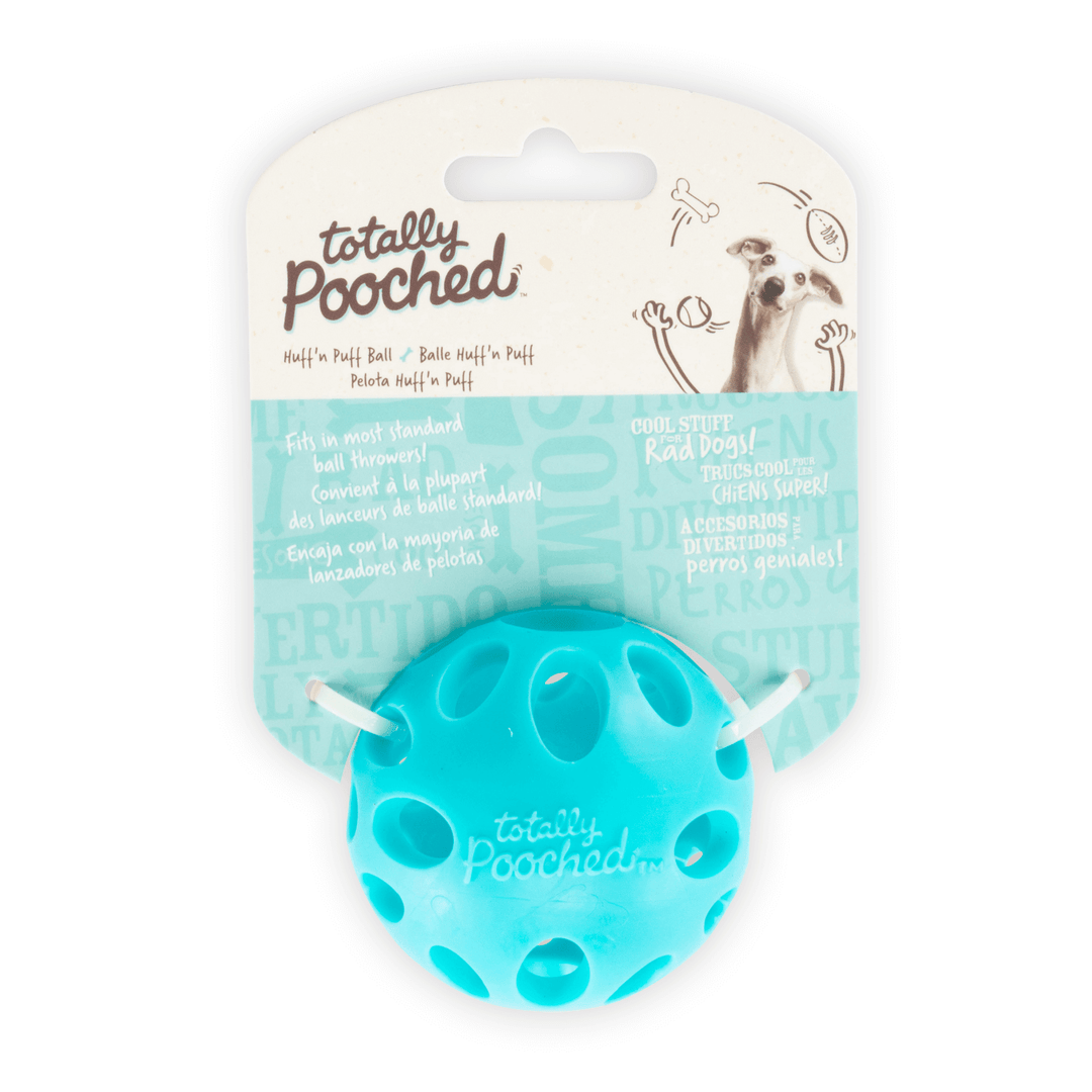 Huff'n Puff Ball | Totally Pooched dog Toys | Messy Mutts – MessyMutts